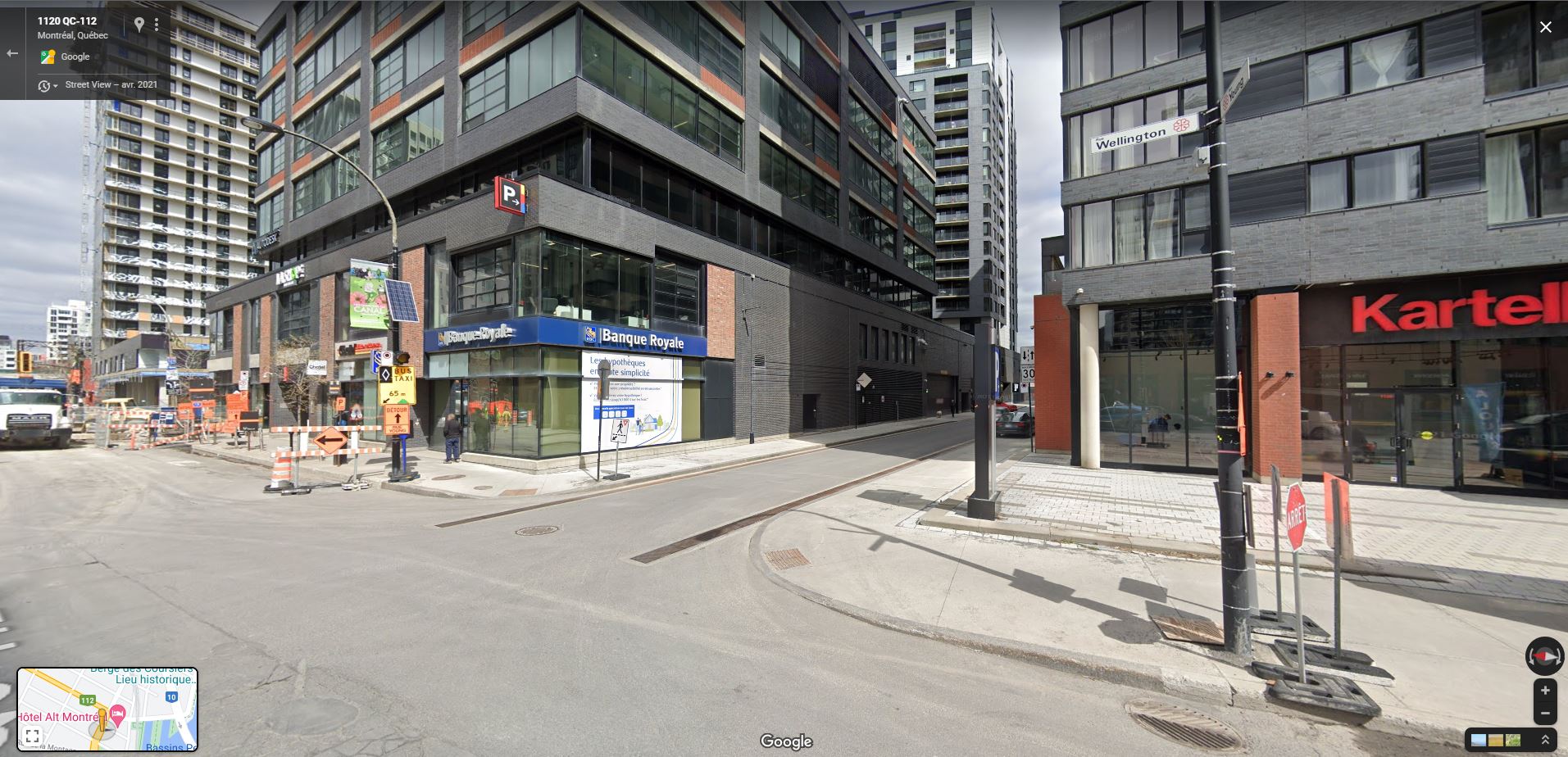 Évolution du tissu urbain à Griffintown