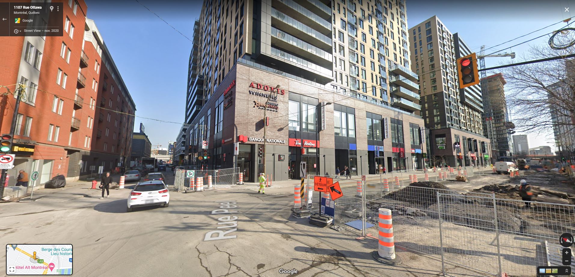 Évolution du tissu urbain à Griffintown